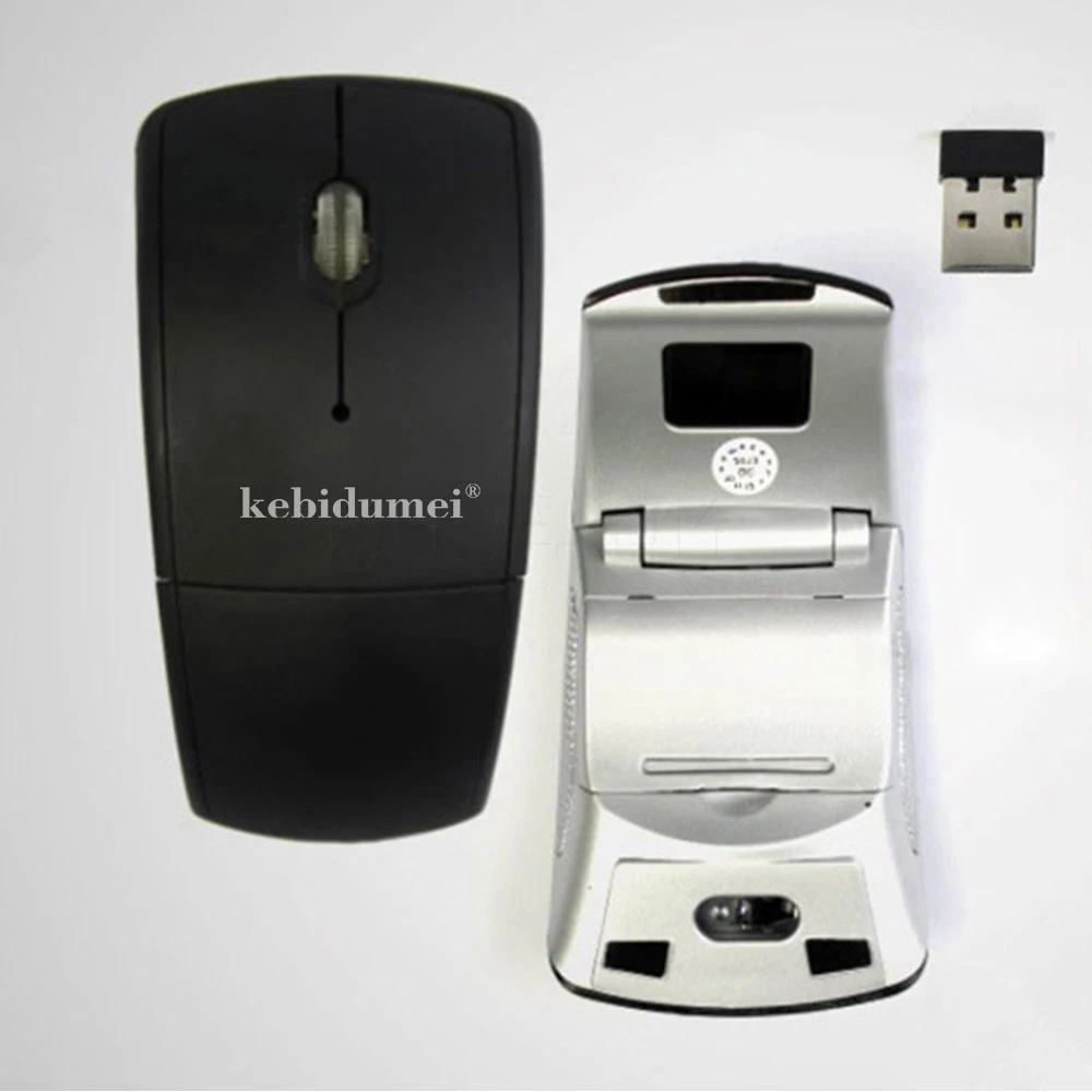 kebidumei 2.4GHz Foldable Wireless Mouse mouse for PC computer mouse ...