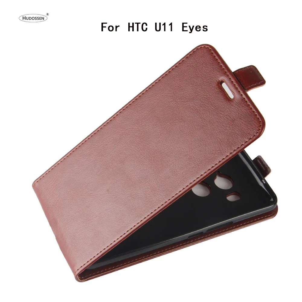 HUDOSSEN For HTC U11 Eyes Phone Case Luxury Vertical Flip PU Leather ...