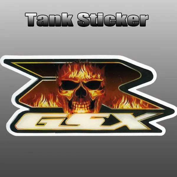 Cool ! Free Ship Speed Motor Ghost Rider Tank Pad Decal Motorcycle ...