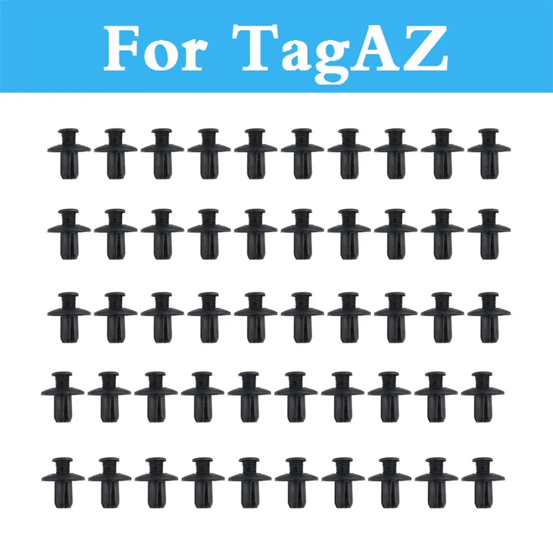 8 мм Автомобильные пластиковые заклепки крепежные детали бампер ...