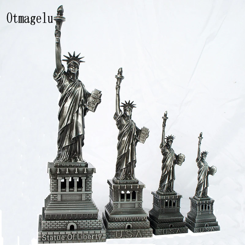 Souvenirs-USA-Statue-of-Liberty-Metal-Decoration-Ornaments-Model-Home ...