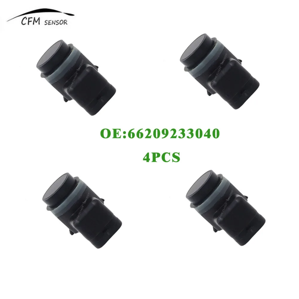 4 pçs novo sensor de estacionamento pdc 66209233040 se encaixa para bmw ...