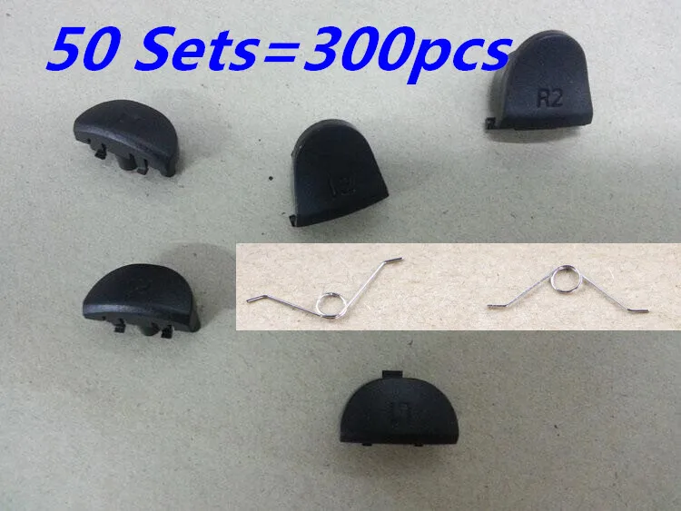 50 Sets 300PCS L1 R1+L2 R2 Trigger Controller Gamepad Buttons Repair ...