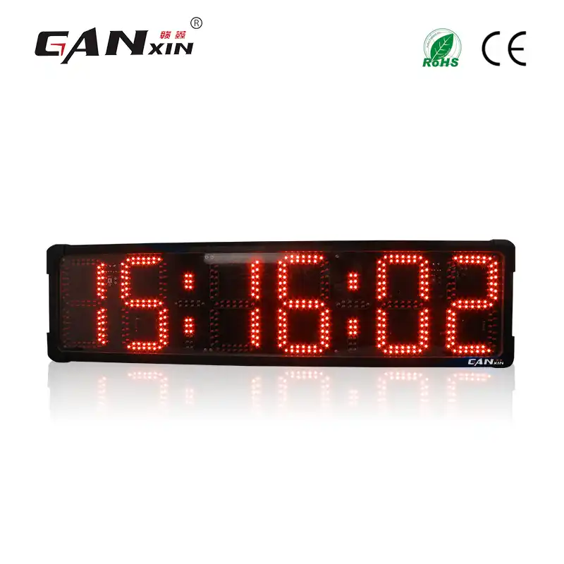 [Ganxin] Led race timing clock electronic lap timer digital countdown ...