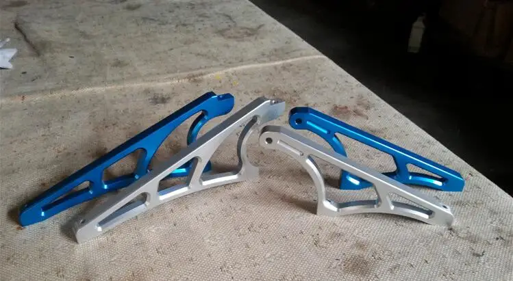 Cnc Metal Front And Rear Differential Gear Box Support Frame Losi-5ive ...