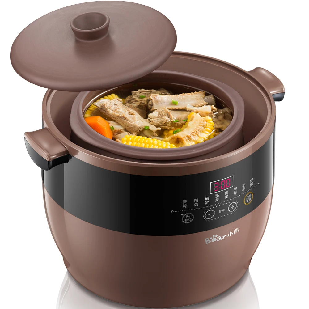 220V Bear Brand Multifunctional Household Electric Stewing Pot Machine ...