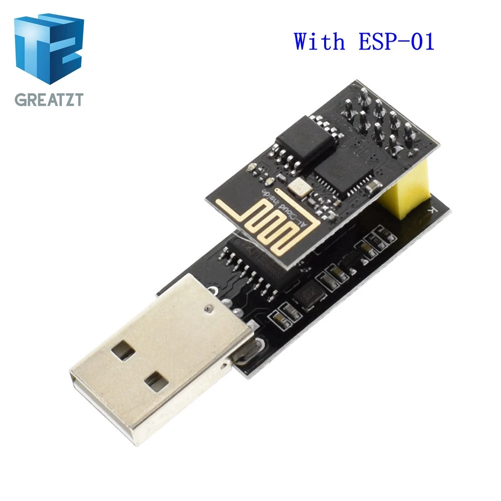 Esp01 Programmer Adapter Uart Gpio0 Esp 01 Adaptaterr Esp8266 Ch340g Usb To Esp8266 Serial