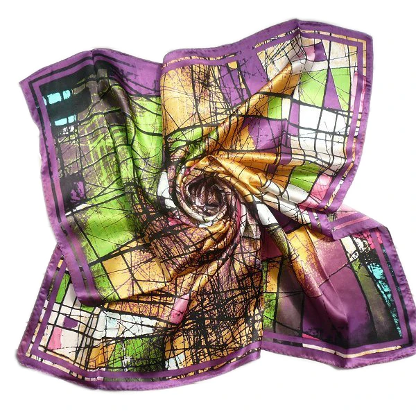 Pure silk scarf mulberry silk scarf silk large d50004 women's facecloth ...