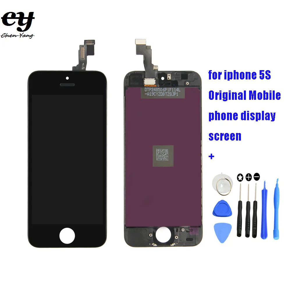 Original New For iPhone 5s LCD Display Touch Screen With Digitizer Replacement Assembly ...