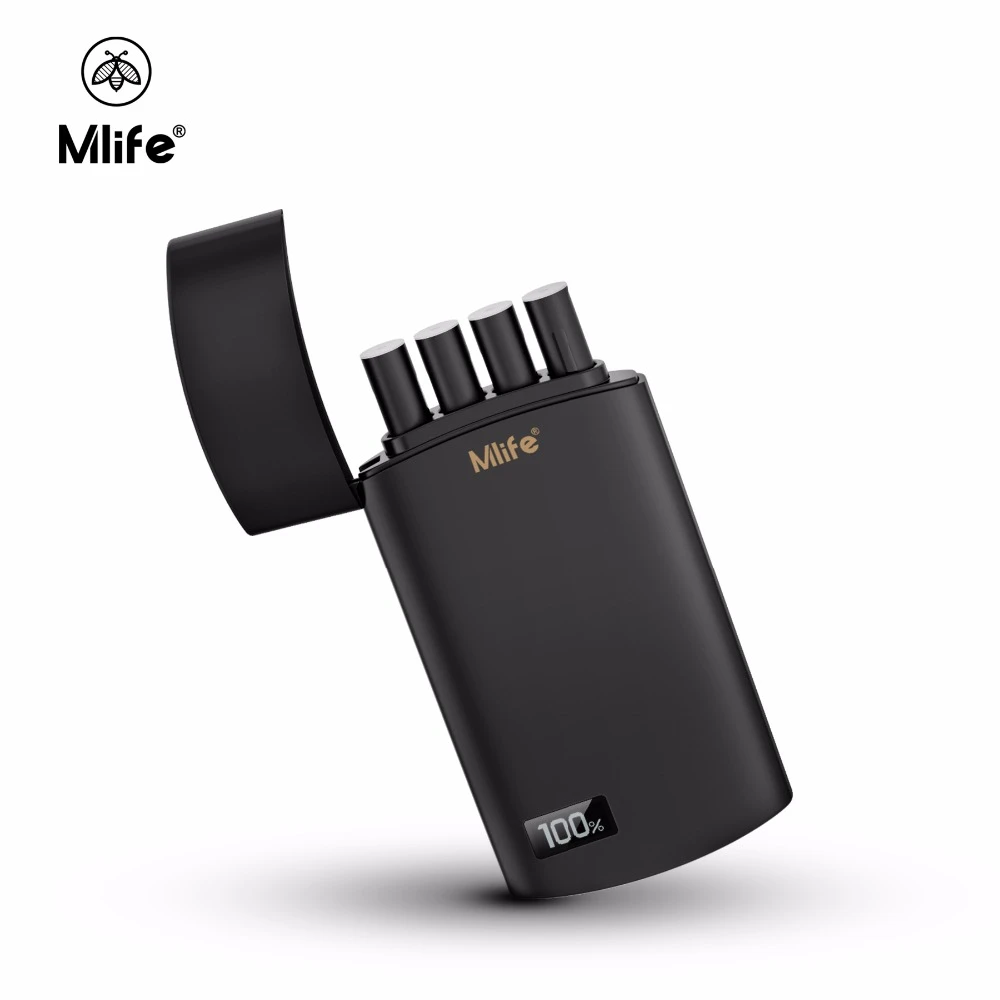 Mlife e Cigarette M1 Starter Kit with Smallest PCC Box Battery 1500mah ...