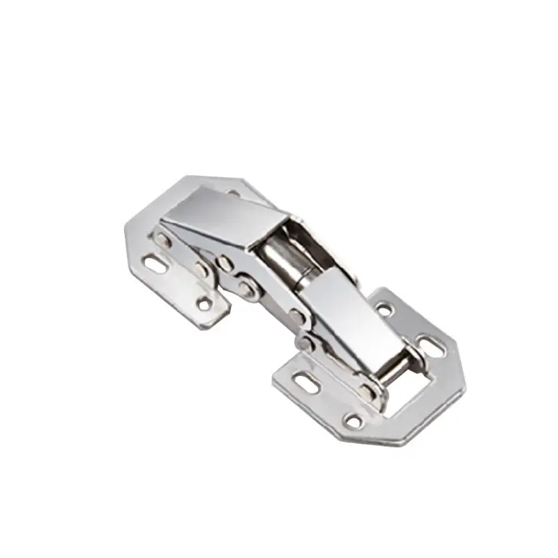 2019 NEW 90 Degree 3" Cabinet Hinges No-Drilling Bridge Shaped Spring ...