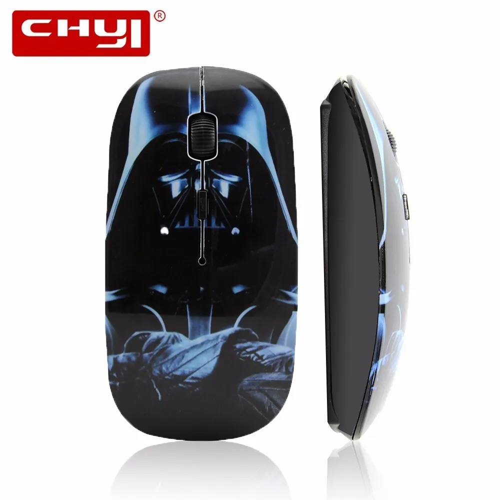 Wireless Mouse Star Wars Mouse Wireless 2.4Ghz Optical Cordless Darth ...