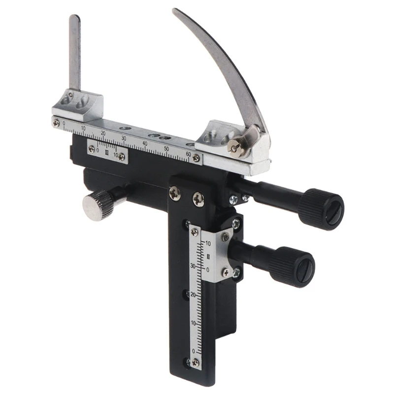 Microscope Attachable Mechanical Stage X-Y Moveable Caliper Vernier ...