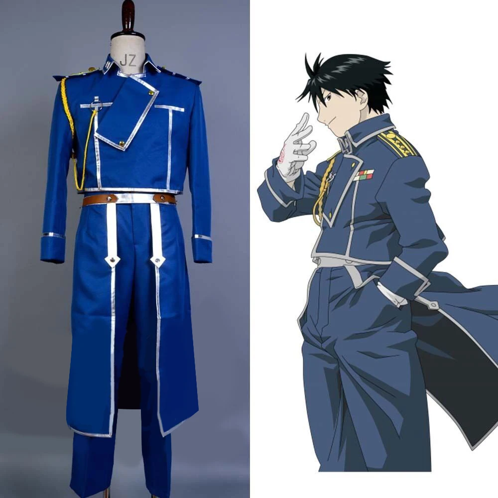 Costumes, Reenactment, Theatre Fullmetal Alchemist Colonel Roy Mustang ...
