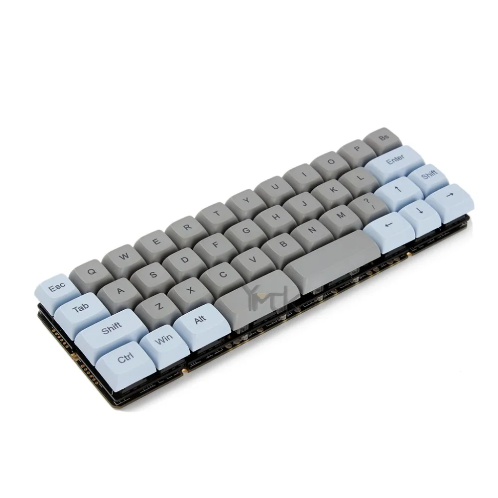 YMDK 40% заказной XDA Dye Sub Tiramisu Keycap набор ключей для YMD40 ...