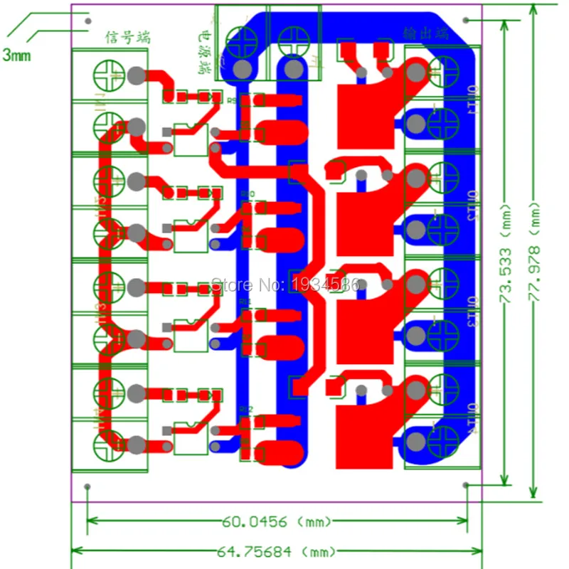"Module Mosfet F5305S : PWM, 4 canaux" - Test et Avis
