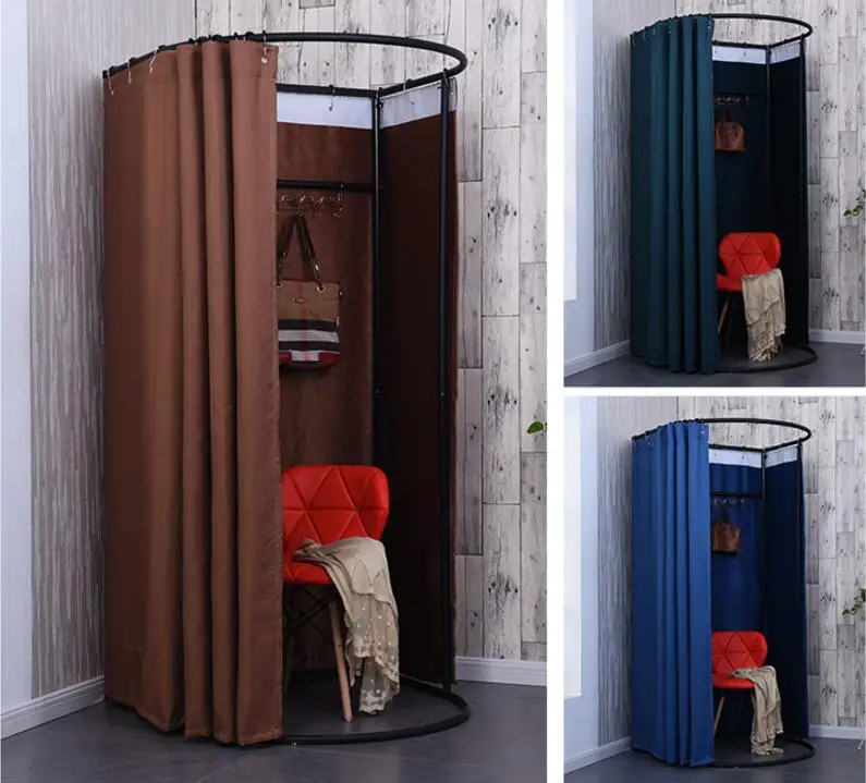 Temporary mobile fitting room, portable foldable simple dressing room ...