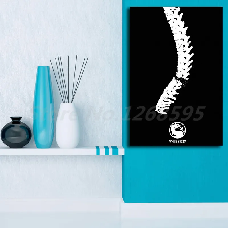 Mortal Kombat X HD Wall Art Canvas Poster And Print Canvas Painting ...