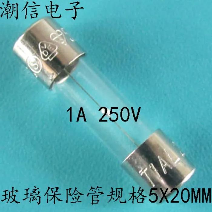 50PCS T1A250V T1AL250V new TV / microwave power glass fuse|tv briefs ...