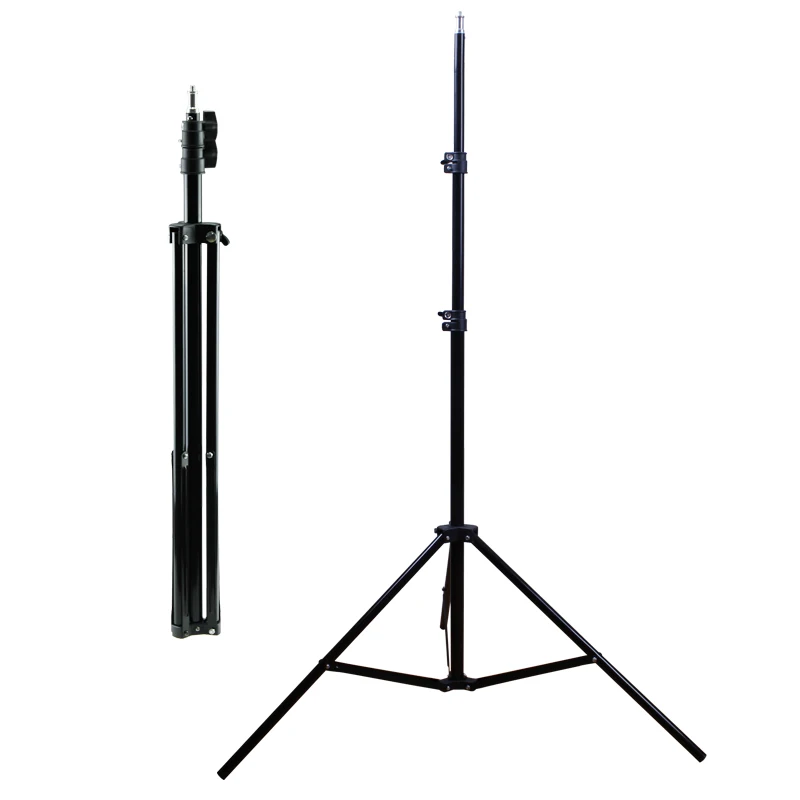2 m plus telescopic photography light shelf bracket tripod standup ...