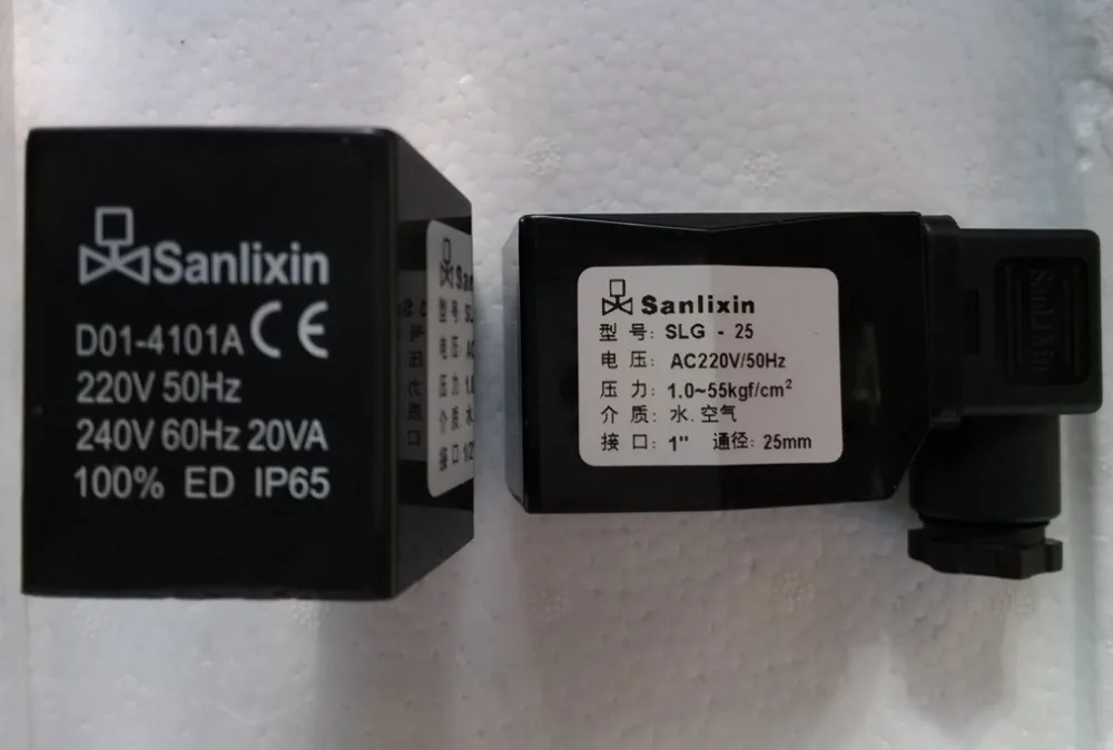 Sanlixin Sanli lettre bobine de solénoïde D04 3101 3106 01 4101 4106 ZS ...