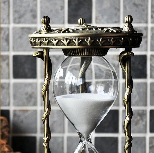 Antique Hourglass Sand Timers