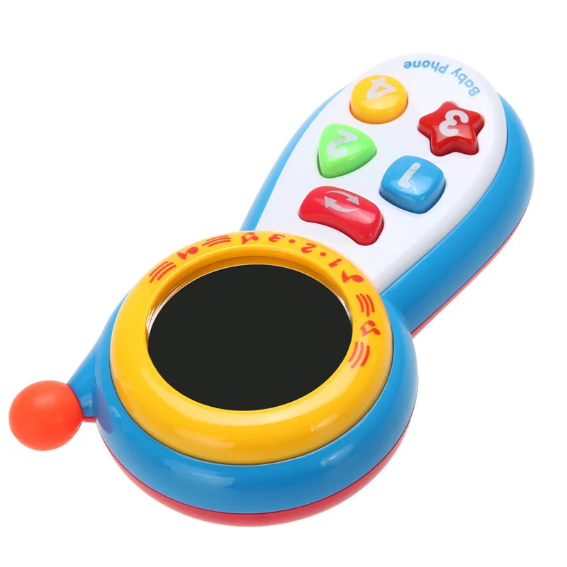 2020 Baby Musical Phone Toy Kids Learning Study Musical Sound Cell ...