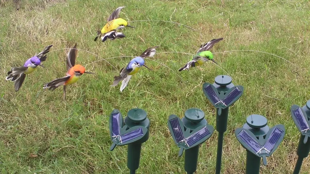 Solar Flying Hummingbirds