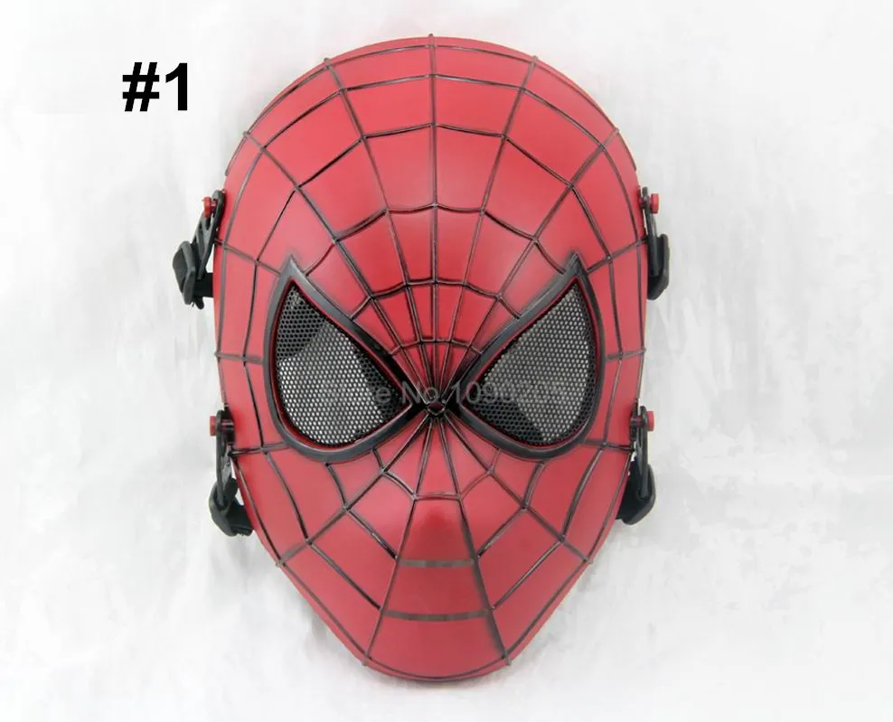 Spider Man Paintball Mask