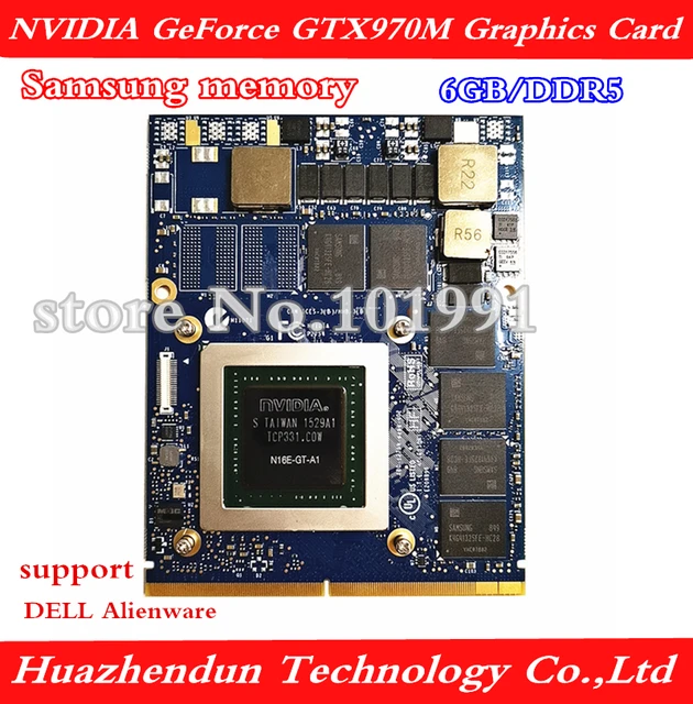 Original GTX 970M GTX970M 6GB VGA Video Graphic Card For