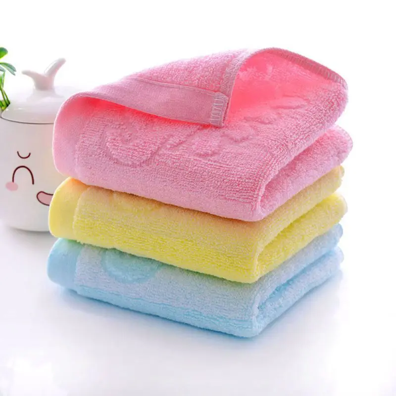 Children Towel Children's Towels Wholesale Custom Color Bamboo Fiber Jacquard Cartoon Towel Soft ...