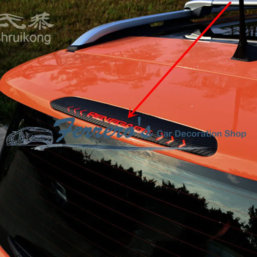 High-Brake-Light-Stickers-para-Jeep-Renegade-acess-rios-de-carro-fibra ...