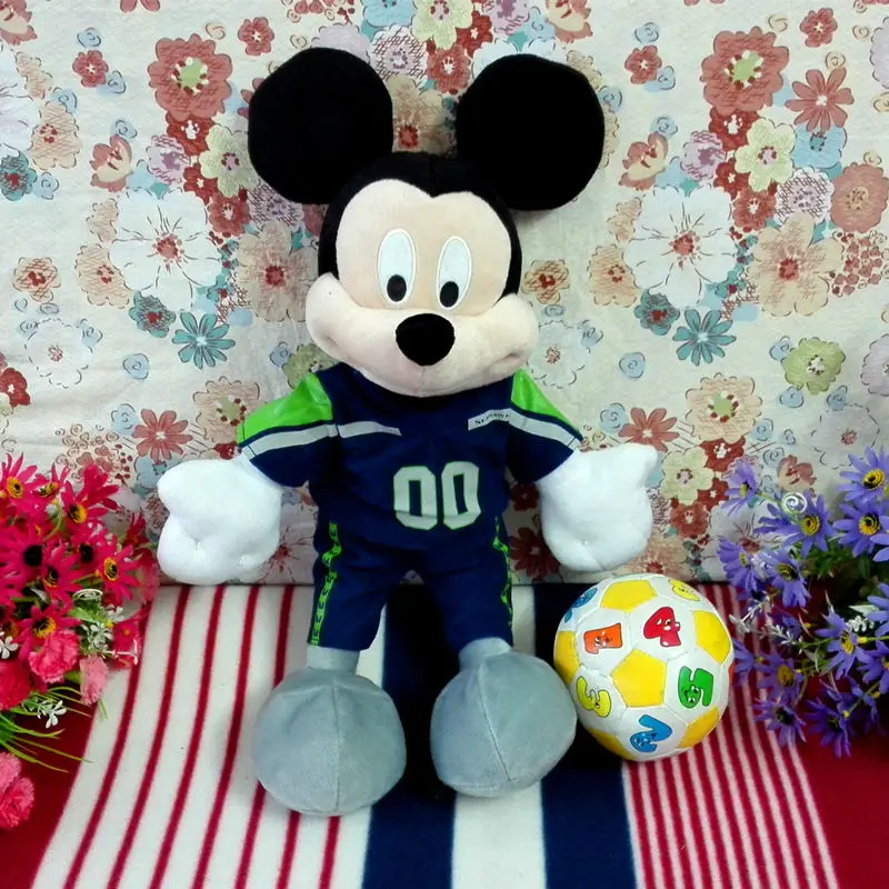 Béisbol Rugby fútbol Liga profesional Mickey Mouse 40 cm Mickey peluche ...