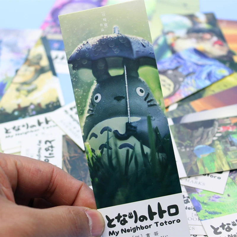 Cute Cartoon My Neighbor Totoro Paper Bookmark Kawaii School Office ...