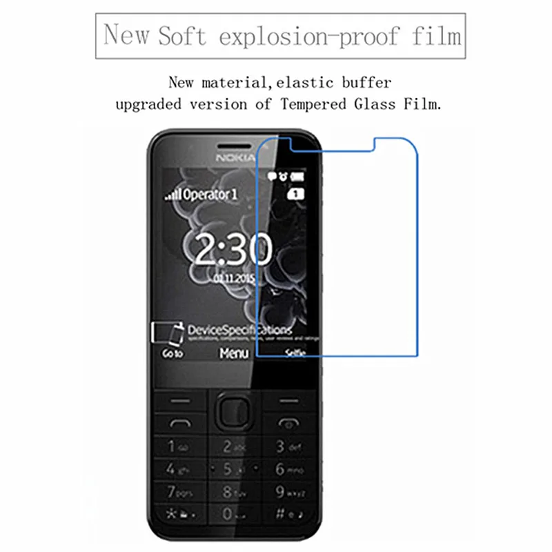 Protector de pantalla flexible Nano a prueba de explosiones para Nokia ...