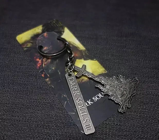 Free shipping Dark Souls 3 Bonfire Chest Set Anime Fashion Metal Key ...