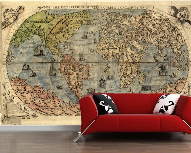 Map Wallpaper Home