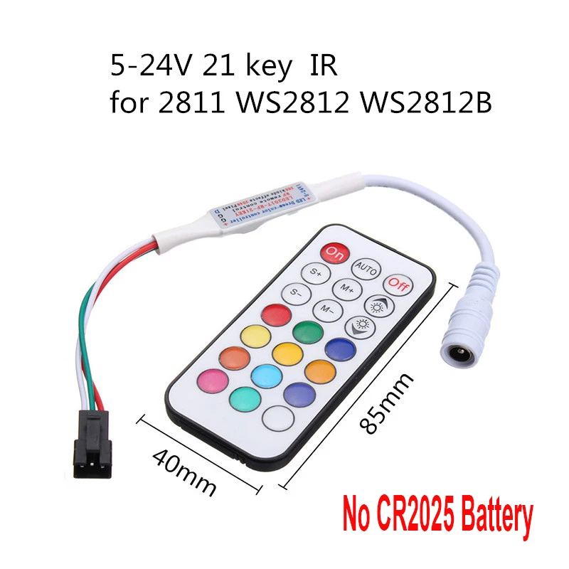 5050 5M WS2812 WS2812B LED Strip Addressable Strips Waterproof 60LED/M ...