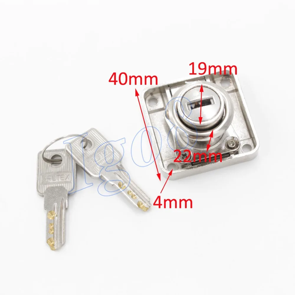 5pcs-19mm-x-22mm-Cylinder-Head-Brass-Cabinet-Security-Drawer-Lock-138 ...