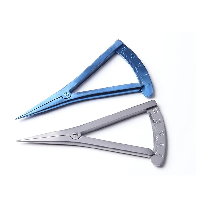 Screw Adjustment Styles Caliper 20mm Straight Ophthalmic Eye Instrument ...