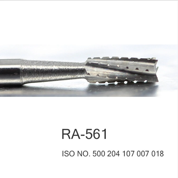5pcs Dental RA Fissure bur dental Lab Tungsten Steel Carbide Burs RA ...