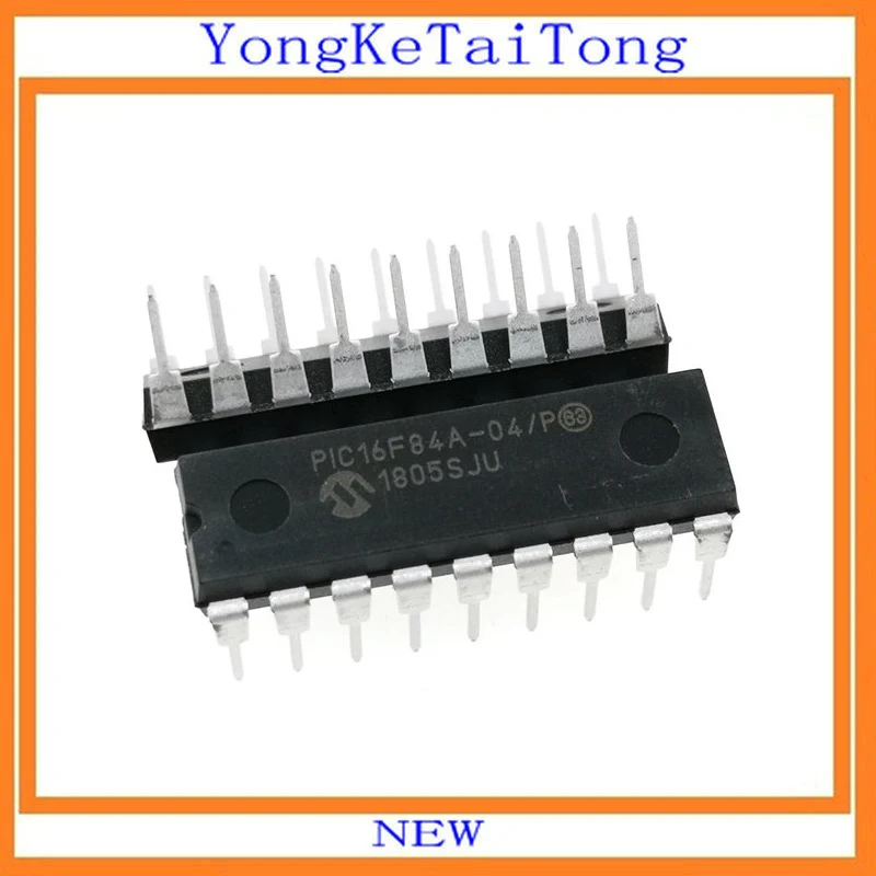 20PCS/LOT PIC16F84A 04/P PIC16F84A 04 16F84A 04/P 16F84 IC MCU 8BIT 1 ...