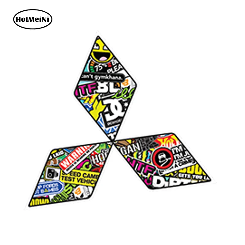 HotMeiNi 13x13cm Car Styling Evo Evolution Lancer Logo Badge Decal ...