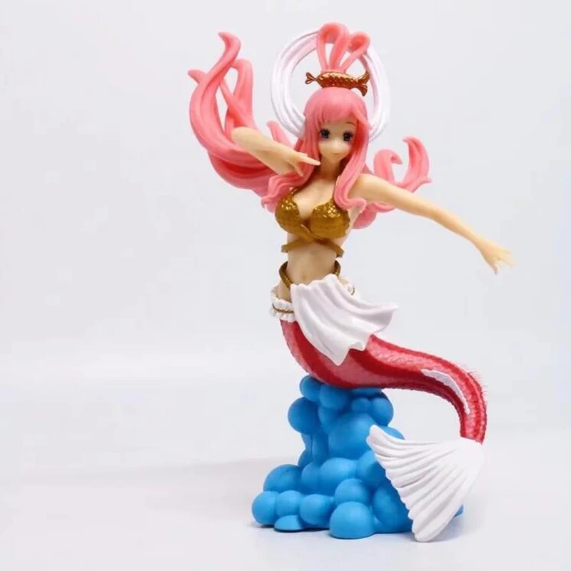 Shirahoshi One Piece Action Anime Figure Sitting Version Model Pvc