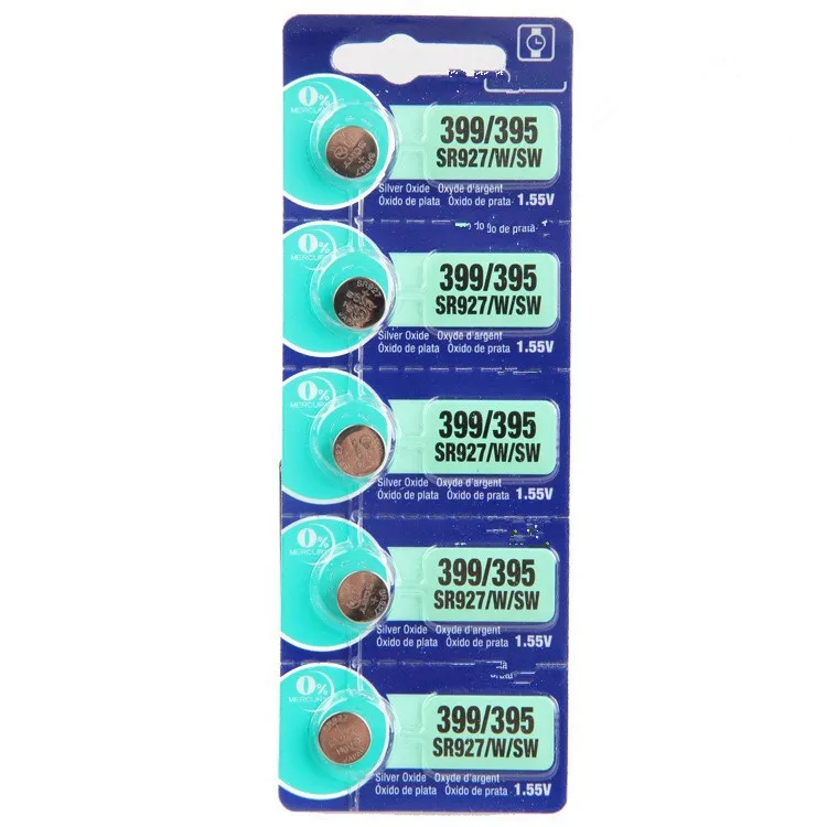 5Pcs/Lot RETAIL LONG LASTING 395 SR927SW 399 SR927W LR927 AG7 Watch ...
