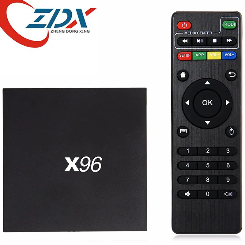 ZDX Mais Recente Amlogic Android6.0 Cortex A53 S905X Quad Core 2 GHz tv ...
