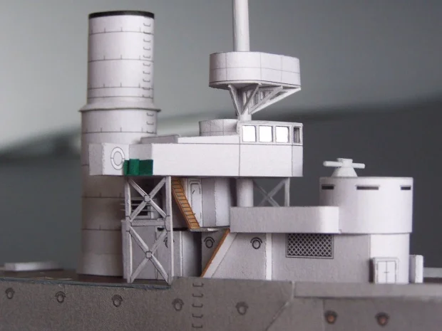 DIY Paper Model German Light Cruiser Sms Elbing WW I Boy Gift ...