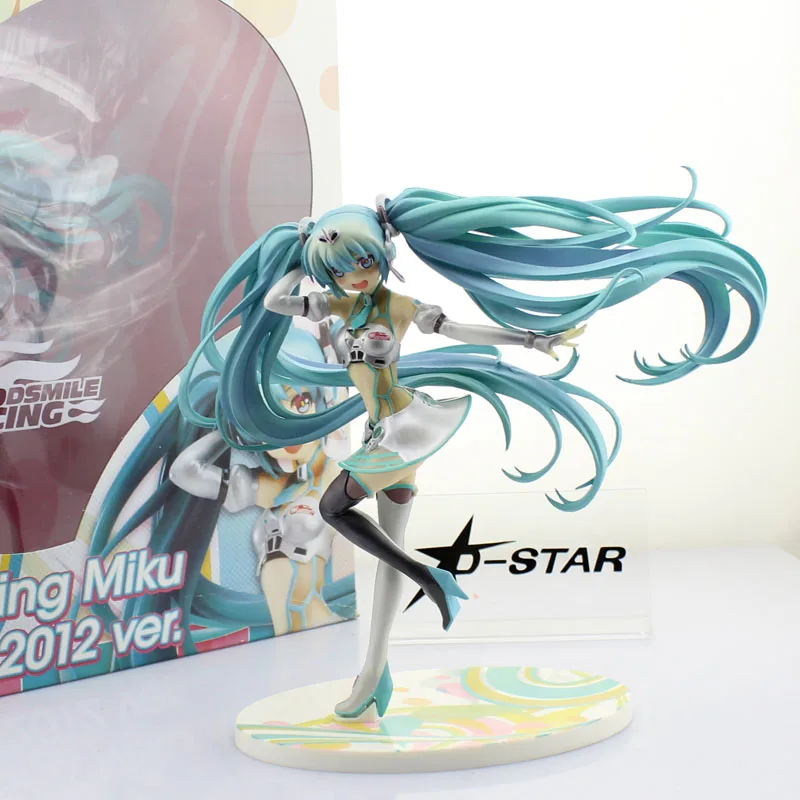 Free Shipping 9.5" Anime Vocaloid Hatsune Miku Race Racing Miku 2012 ...