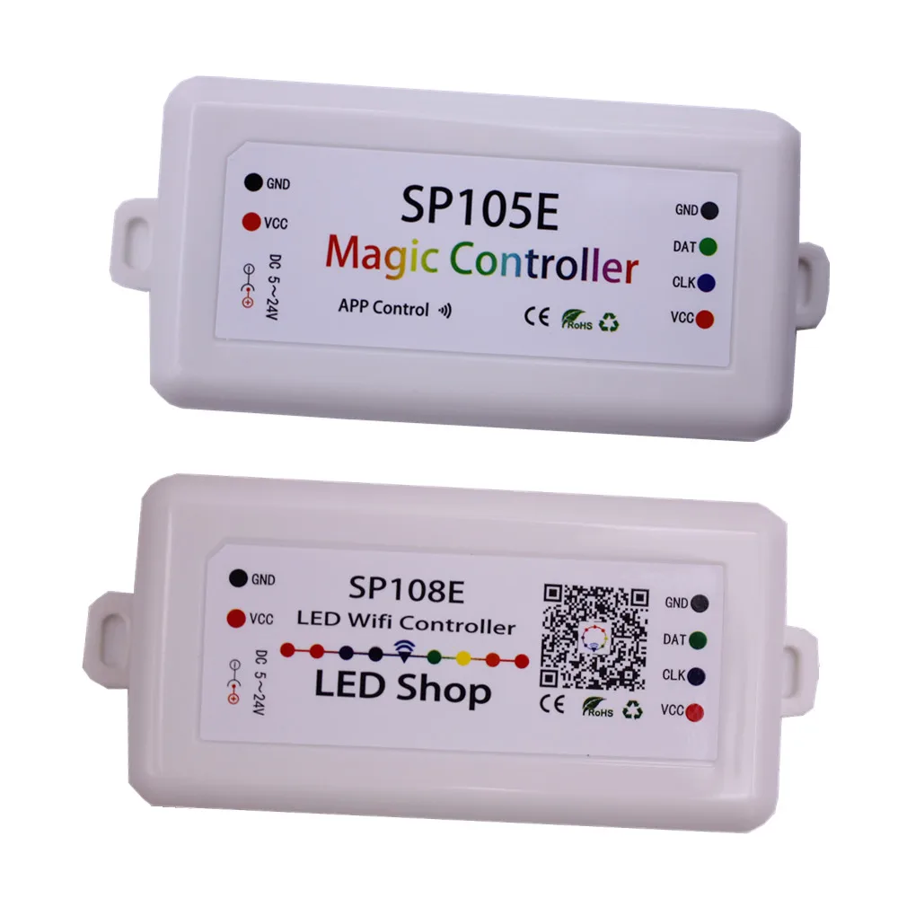 DC5-24V-SP105E-SP108-E-Magic-Controller-Bluetooth-2048-Pixels-for ...
