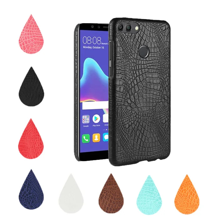 Leather Case for Huawei Y9 2018 FLA LX1 FLA LX2 FLA LX3 Enjoy 8 Plus ...